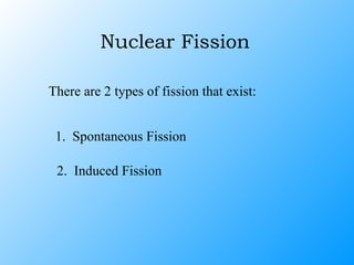 Fission and fusion | PPT