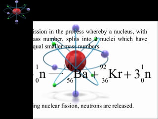 Fission and fusion | PPT