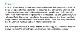 Fission and fusion | PPT