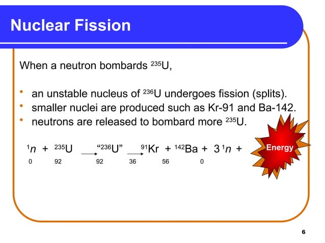 Fission and Fusion nuclear engineering 1 | PPT