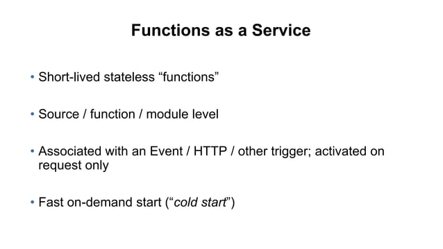Fission Serverless Functions For Kubernetes Ppt