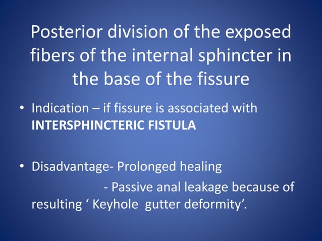 Fissure and fistula | PPTX