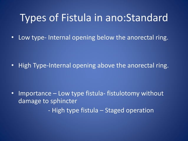 Fissure and fistula | PPTX