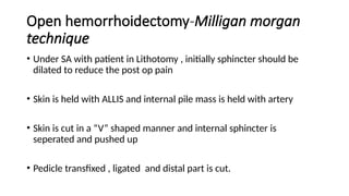 FISSURE AND HEMORRHOID.pptx ...