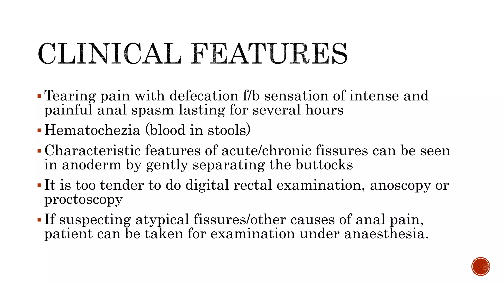 Fissure In Ano Ppt
