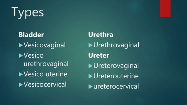 Uterine Fistula | PPTX