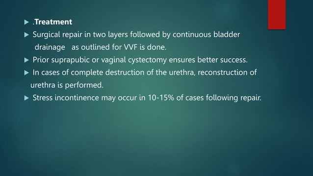 Fistula and various types in obstetrics and gynecological nursingpptx ...