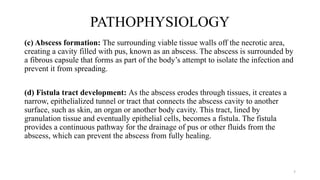 A slide on Fistula and its management.pptx