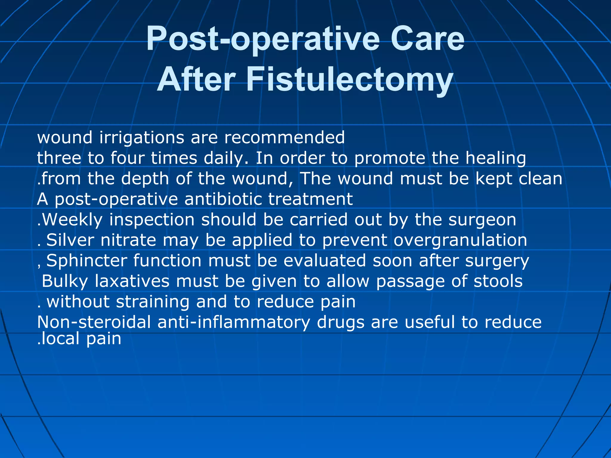 Fistula in-ano | PPT