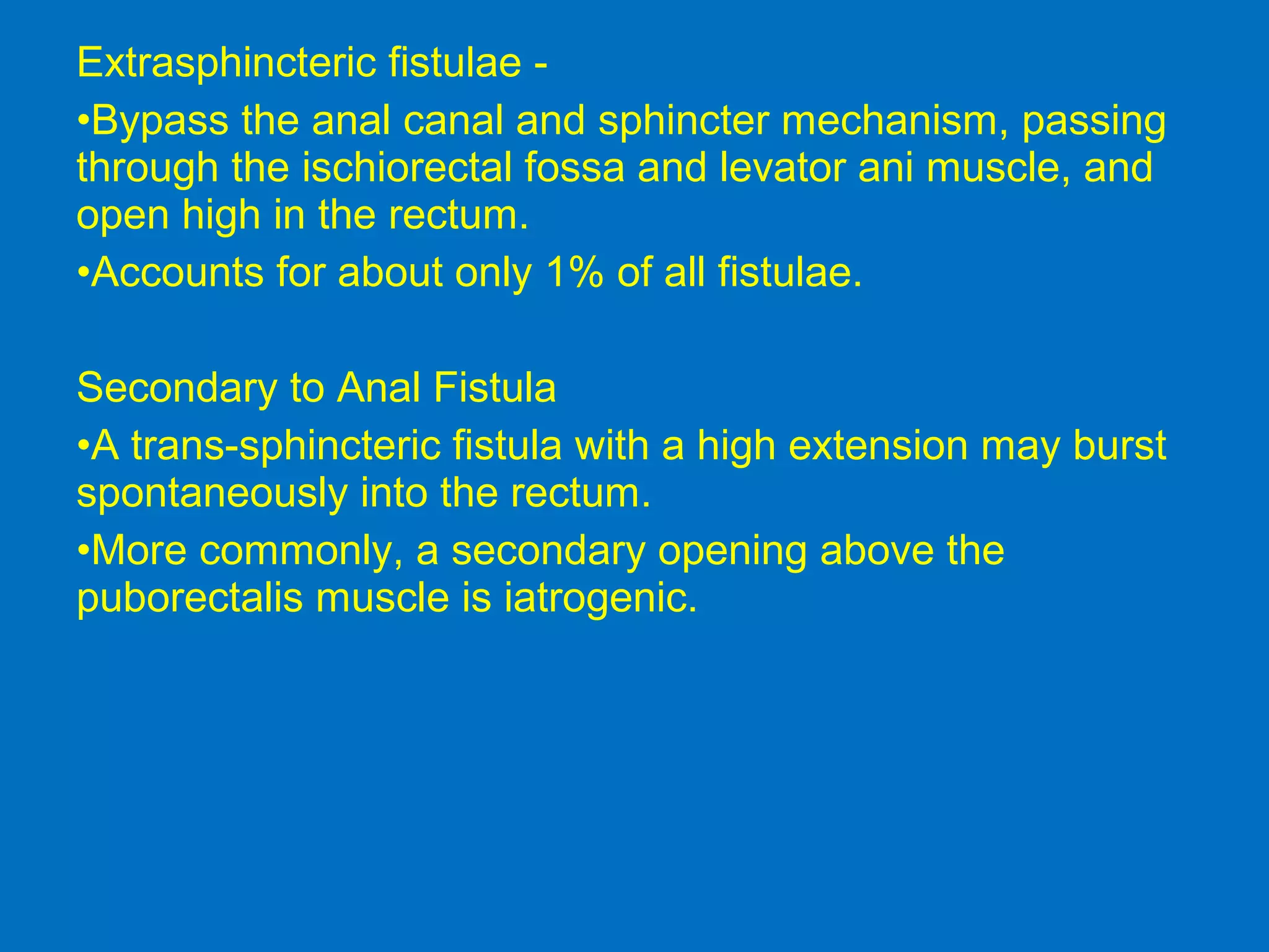 Fistula in-ano | PPT