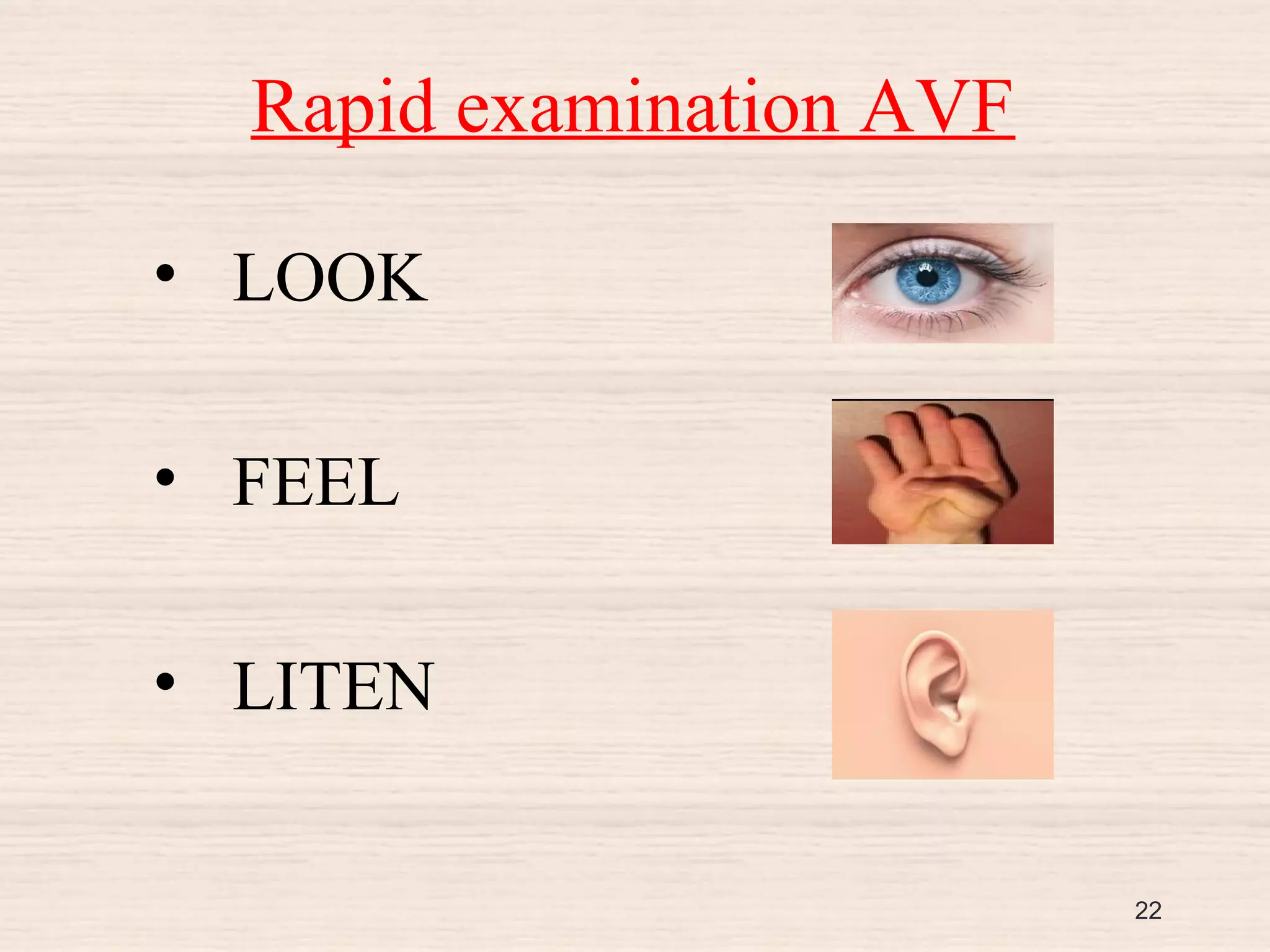 Fistula (Arteriovenous fistula -AVF) | PPT