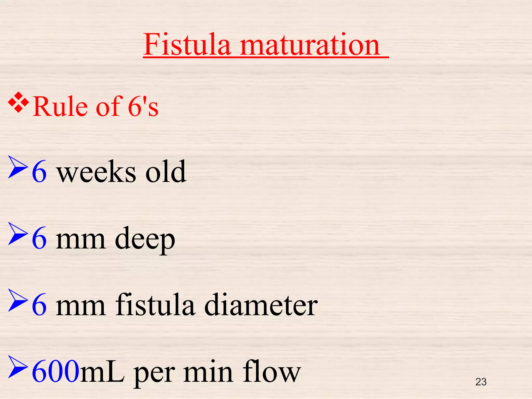 Fistula (Arteriovenous fistula -AVF) | PPT