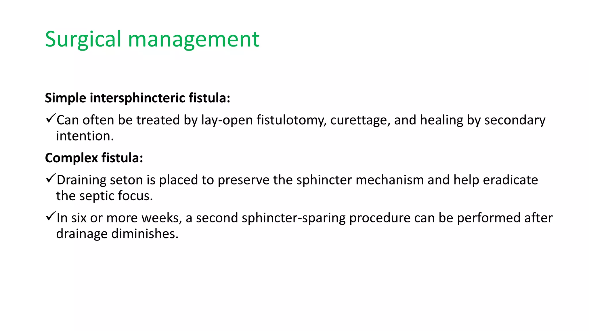 Fistula in ano | PPTX