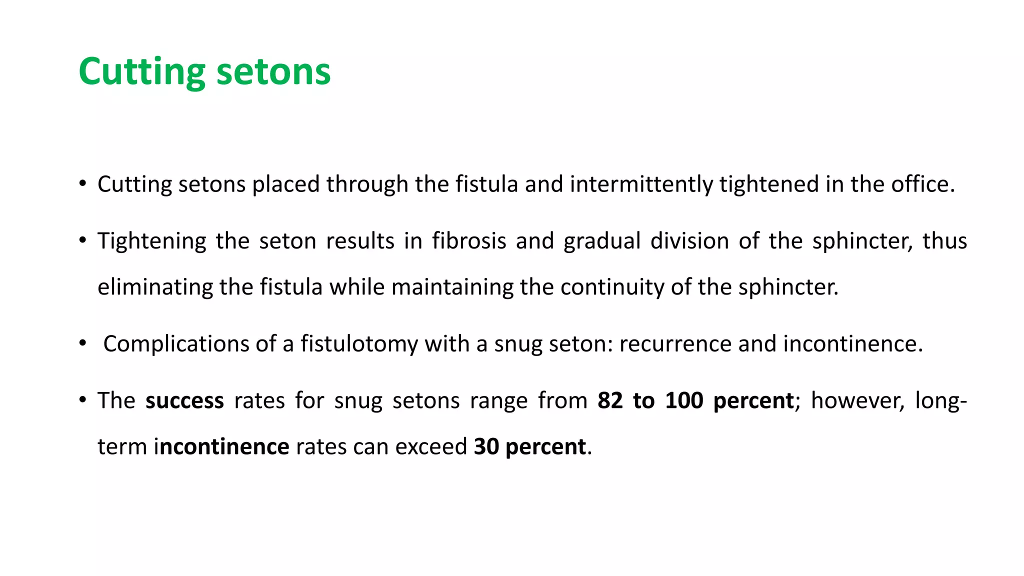 Fistula in ano | PPTX