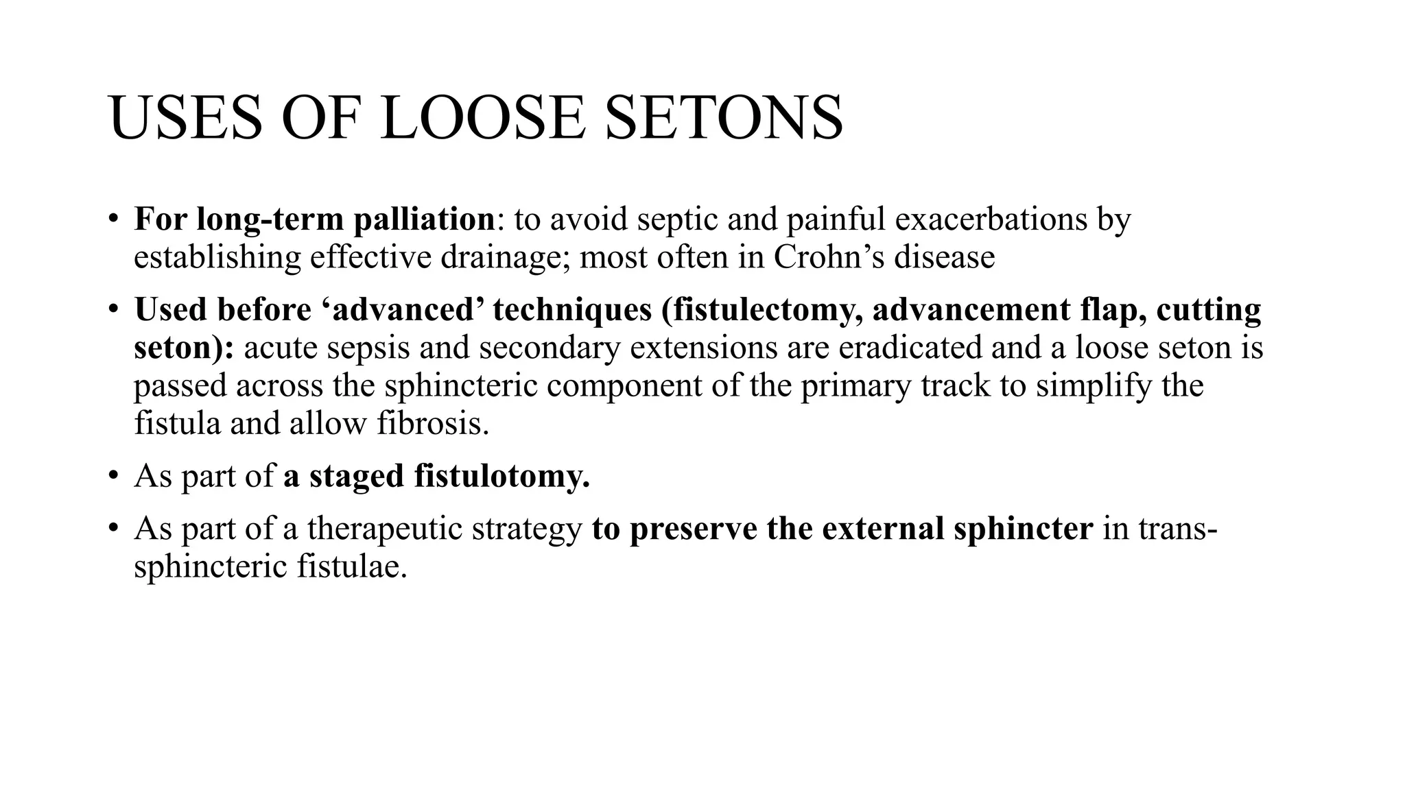 Fistula in ano | PPTX