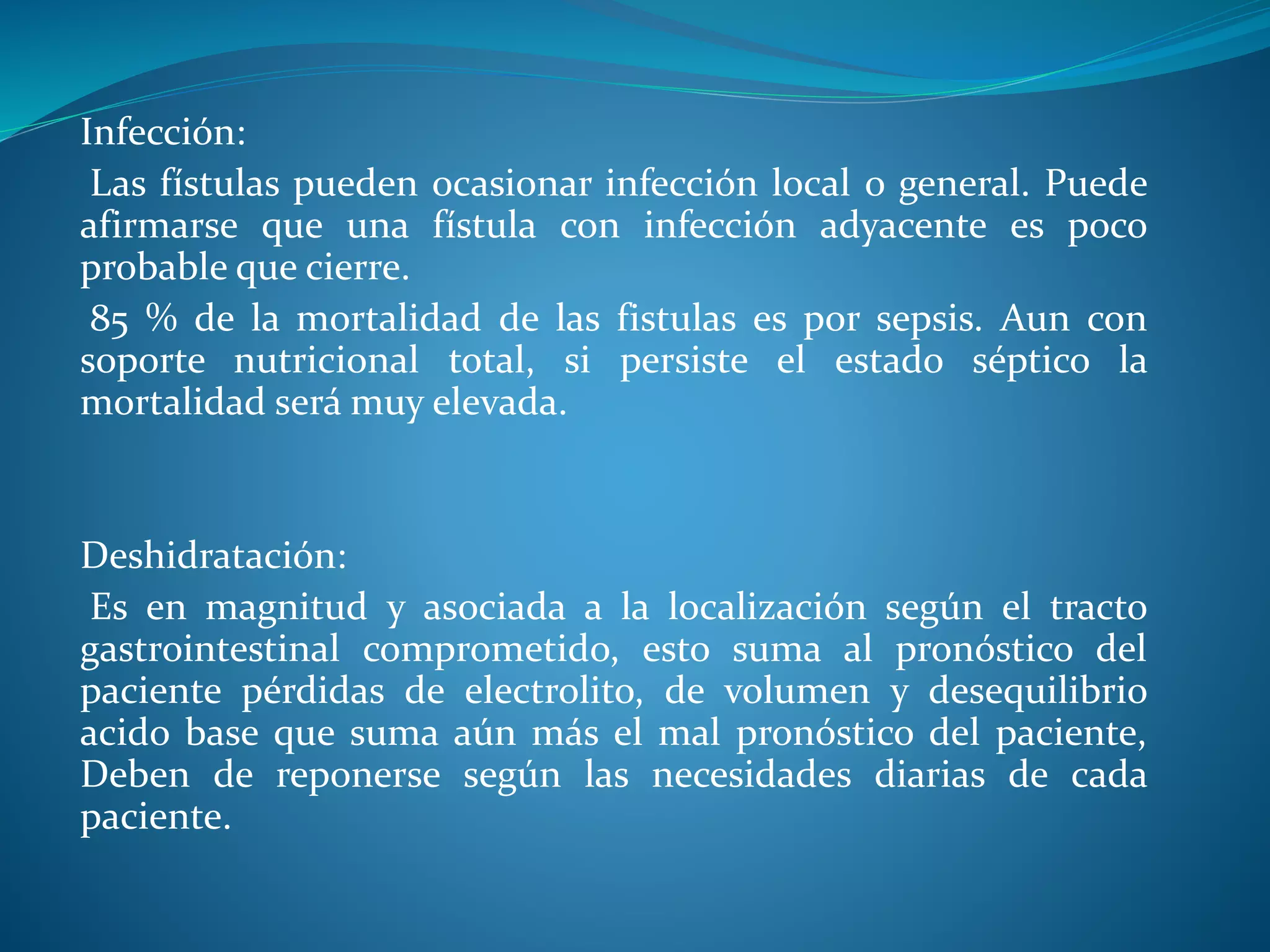 Fistulas entero cutaneas,guia demanejo | PPTX