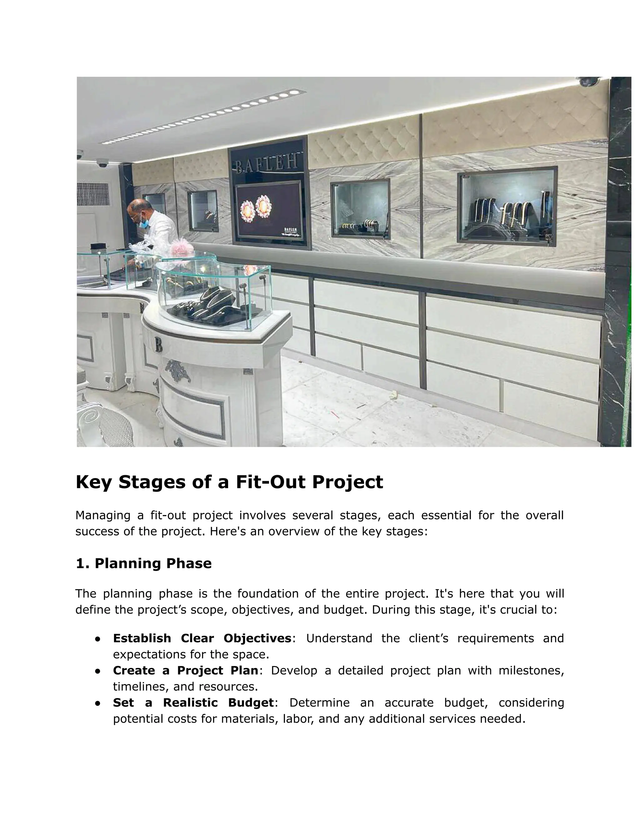 Fit-Out Project Management: A Step-by-Step Guide to Success | PDF