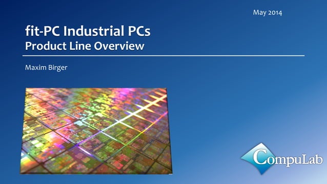 Fit pc-product-line-overview | PPT