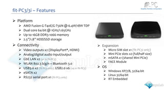 Fit pc-product-line-overview | PPT