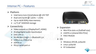 Fit pc-product-line-overview | PPT