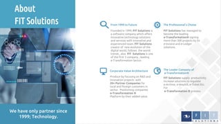 FIT Solutions 2015 presentation | PPT