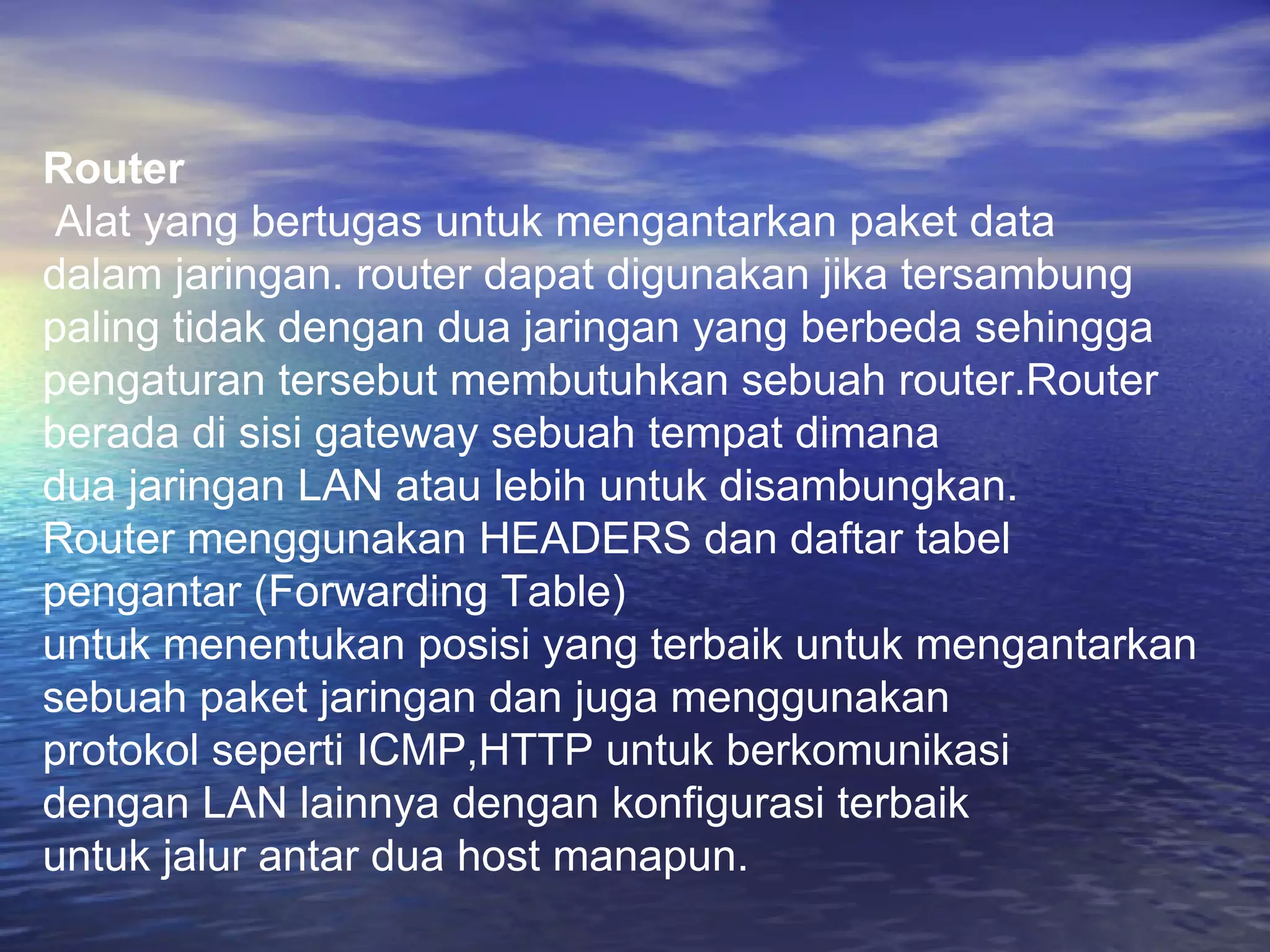 Fit 07 ihak_pengertian_hub_switch_dan_router | PPT