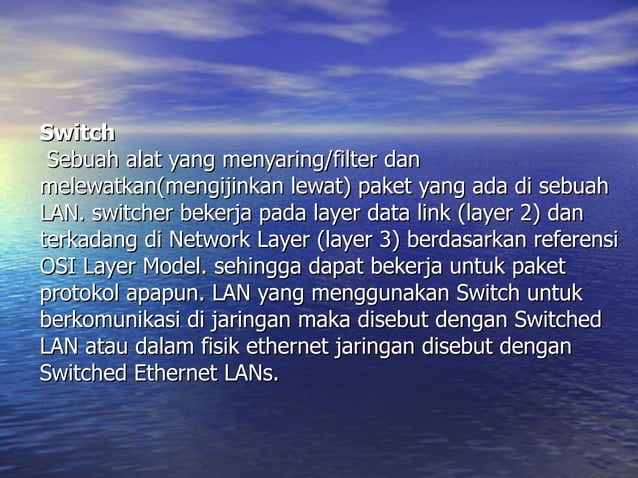 Fit 07 ihak_pengertian_hub_switch_dan_router | PPT