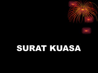 Fit 11 surat kuasa pp | PPT