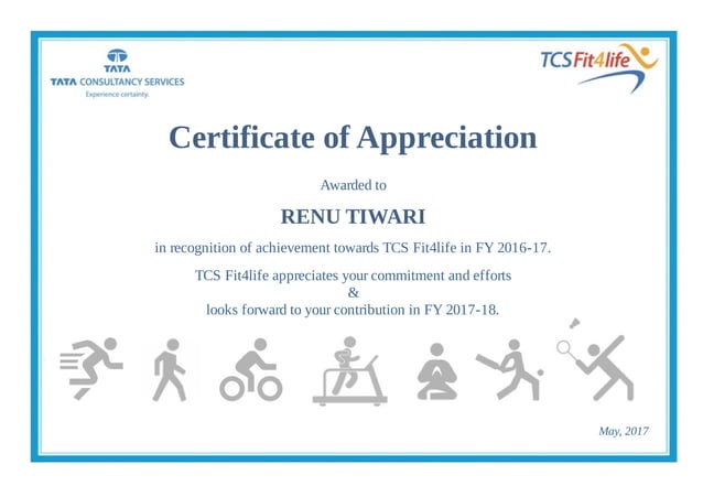 TCS Fit4life | PDF