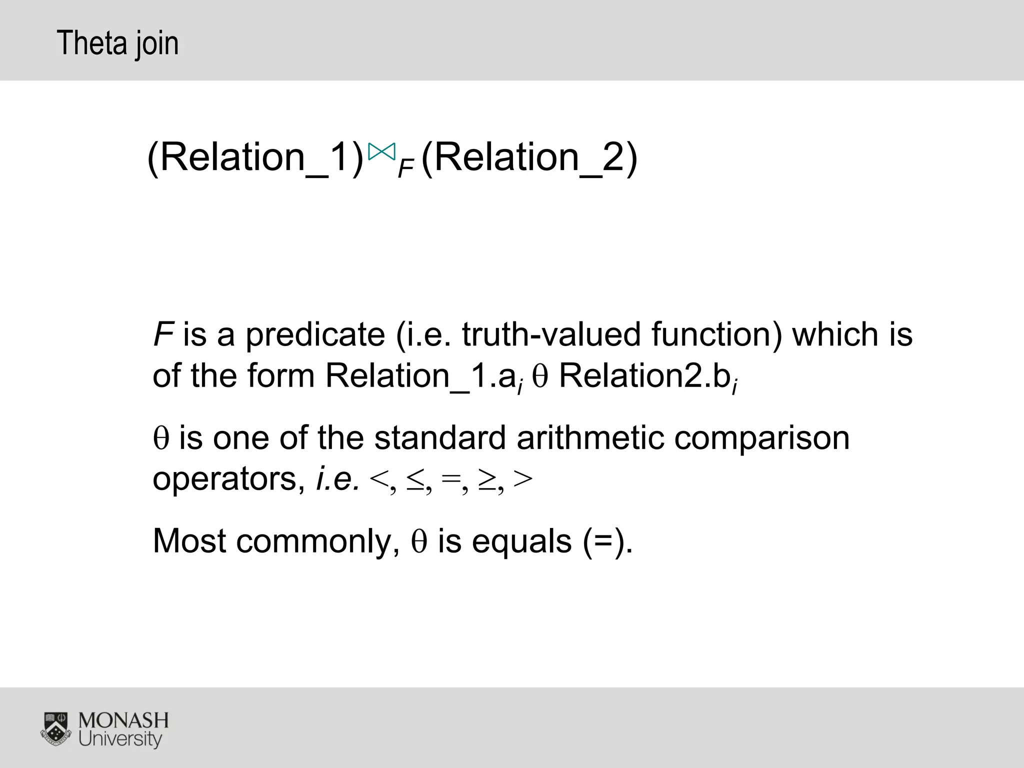 FIT9132-Week2-Relational DB Model.pdf Lecture | PDF