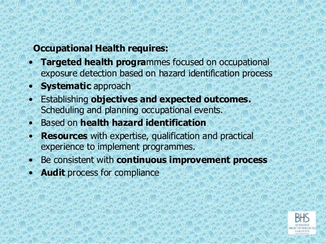 Fit and well for work