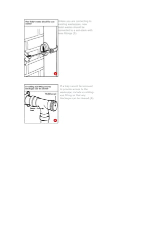 Fit a toilet and bidet | PDF