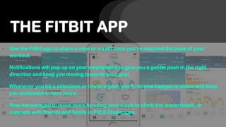 Fitbit- The fitness tracker | PPTX