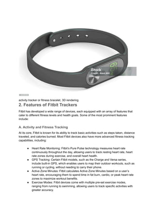 “Fitbit Trackers: Revolutionizing Fitness and Health Through Wearable ...