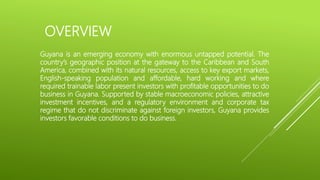 Doing Business in GUYANA | PPTX