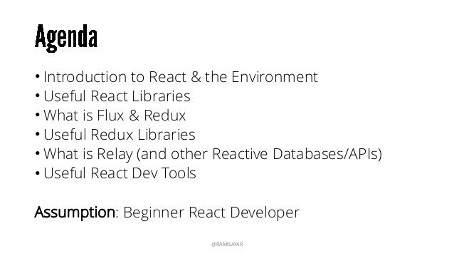 An Intense Overview Of The React Ecosystem