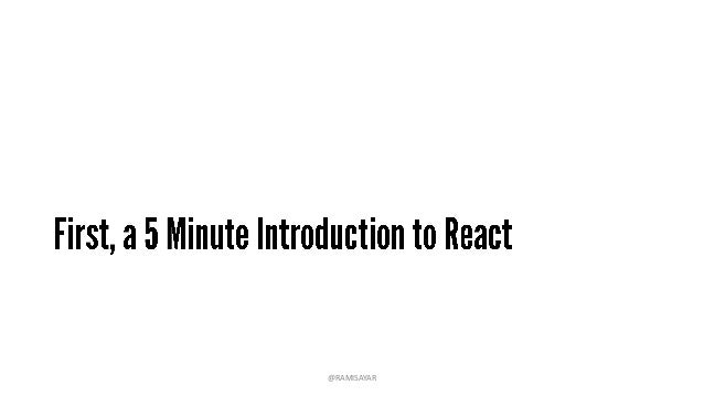 An Intense Overview Of The React Ecosystem