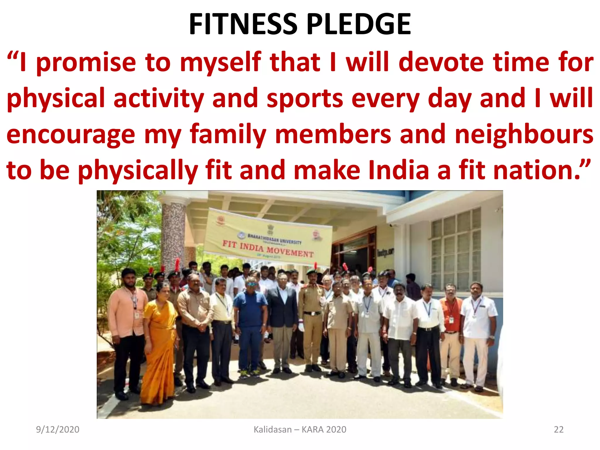 Fit india movement in higher education institutions | PPTX