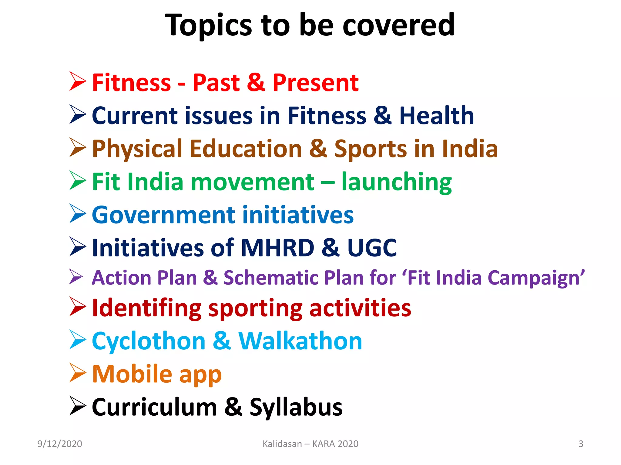 Fit india movement in higher education institutions | PPTX