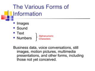 Basics of information technology | PPT