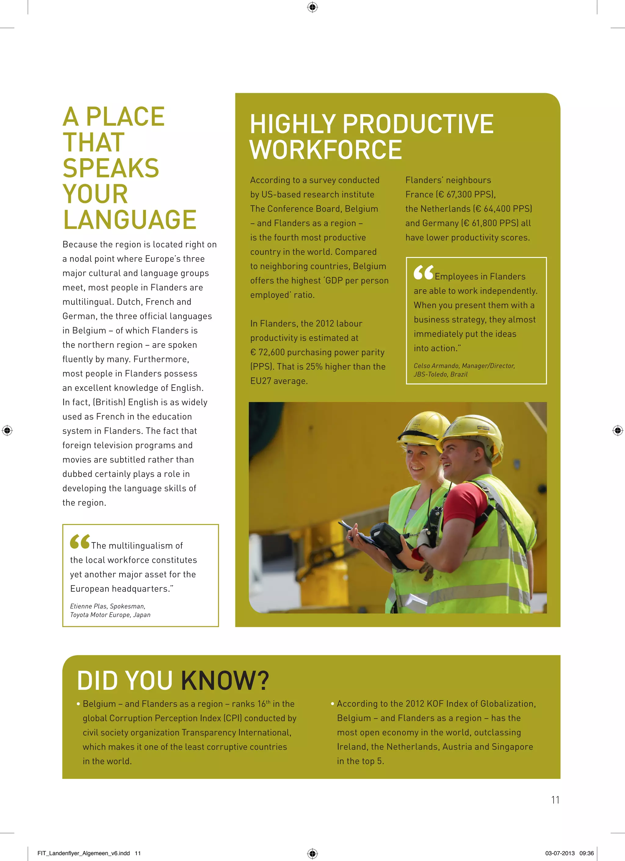 Seize the business opportunities in Flanders/Belgium | PDF