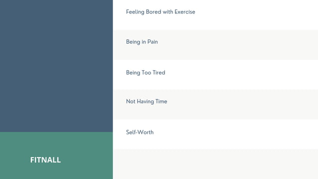 The Most Common Excuses for Not Exercising | PDF