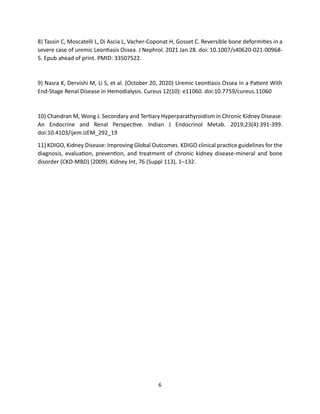 Uremic Leontiasis Ossea | DOCX