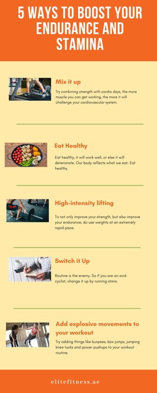 5 ways to boost your Endurance and Stamina | PDF