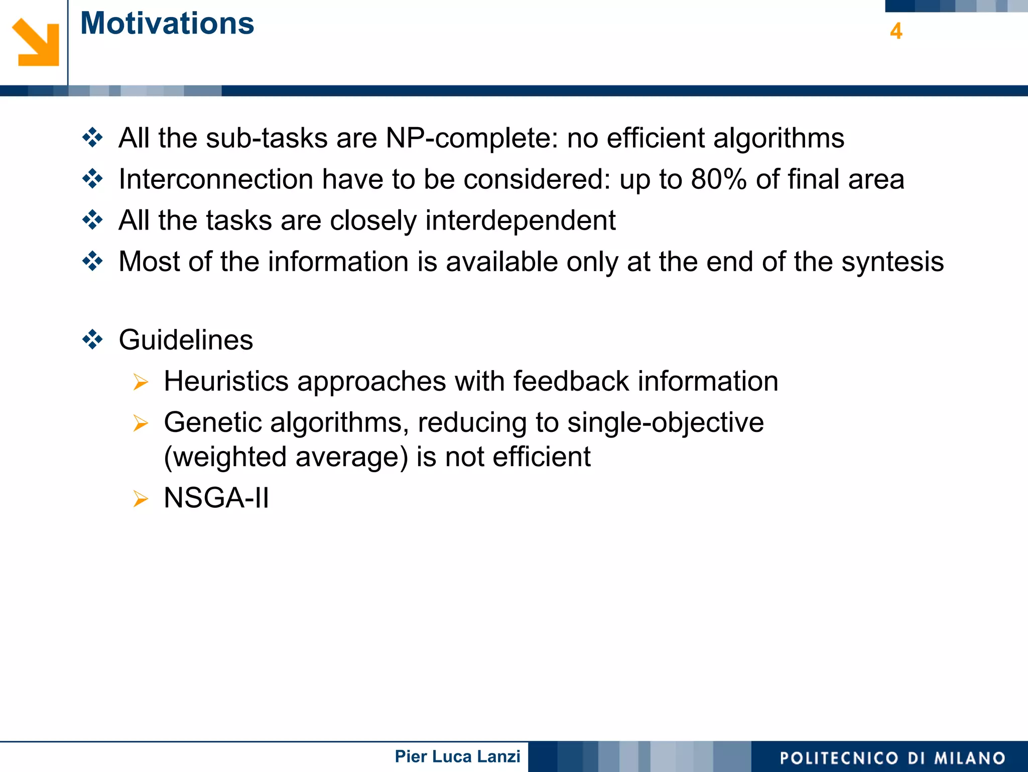 Fitness Inheritance in Evolutionary and Multi-Objective High-Level Synthesis | PDF