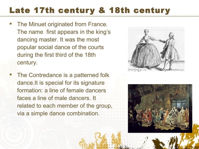 the evolution of dance through the years | PPT