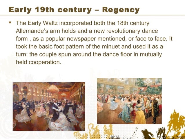 the evolution of dance through the years | PPT