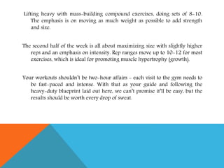 Fitness and nutritional program | PPTX | Nutrition | Healthy Living