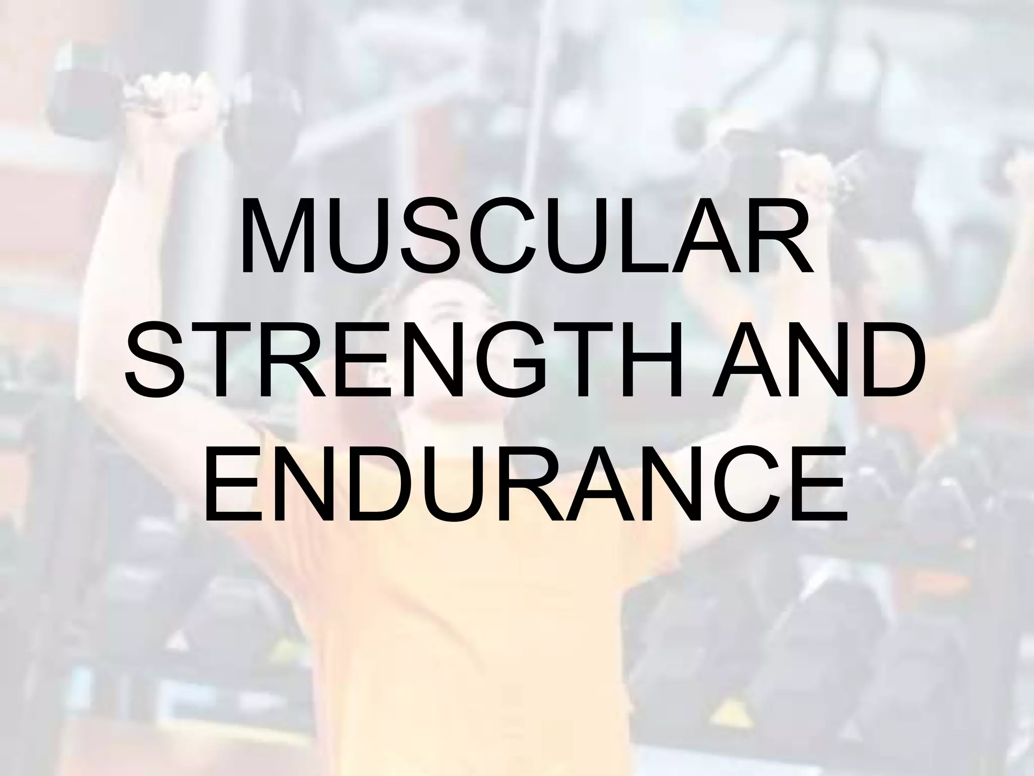 Fitness and strength testing in sports | PPTX