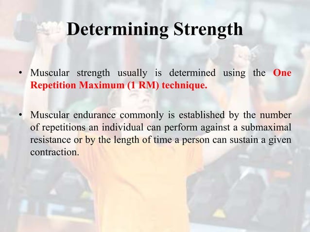Fitness and strength testing in sports | PPTX